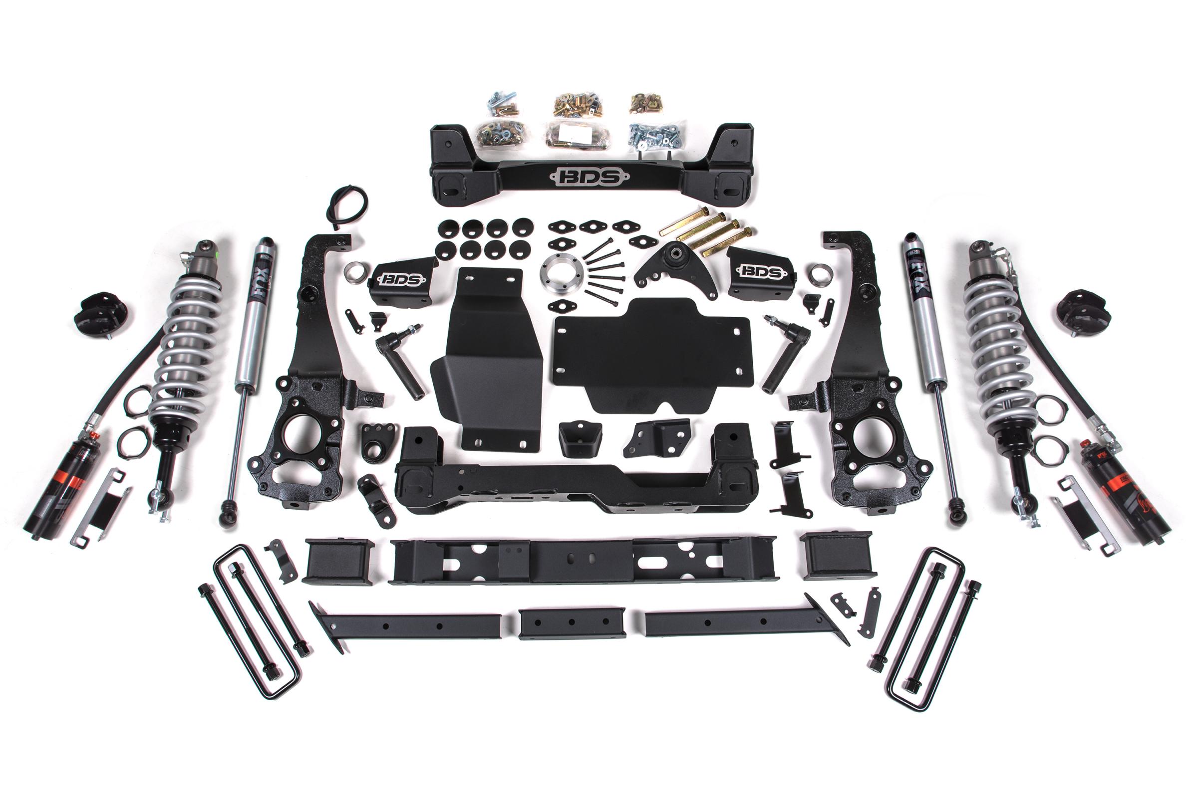 6 Inch Lift Kit FOX 2.5 Coil-Over Ford Ranger 19-23 4WD Cast Steel ...