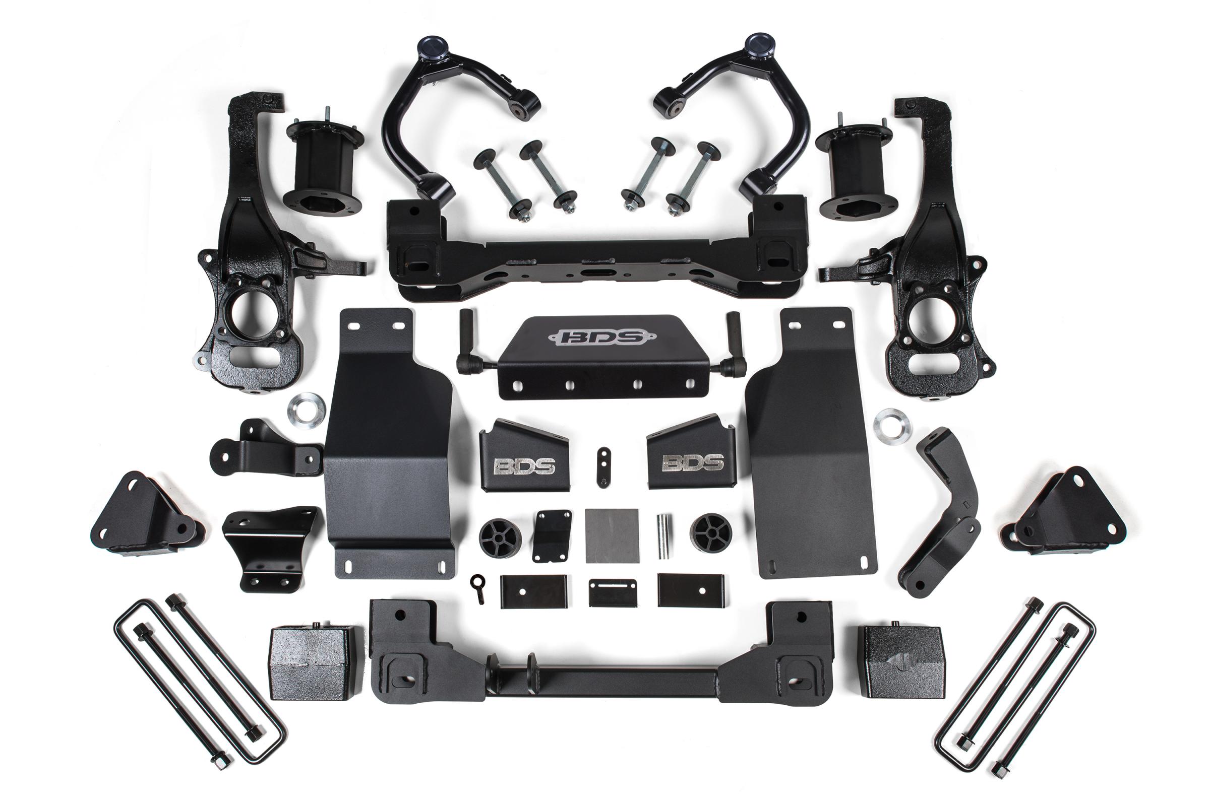 6 Inch Lift Kit Adaptive Ride Control Only Chevy Silverado High Country ...